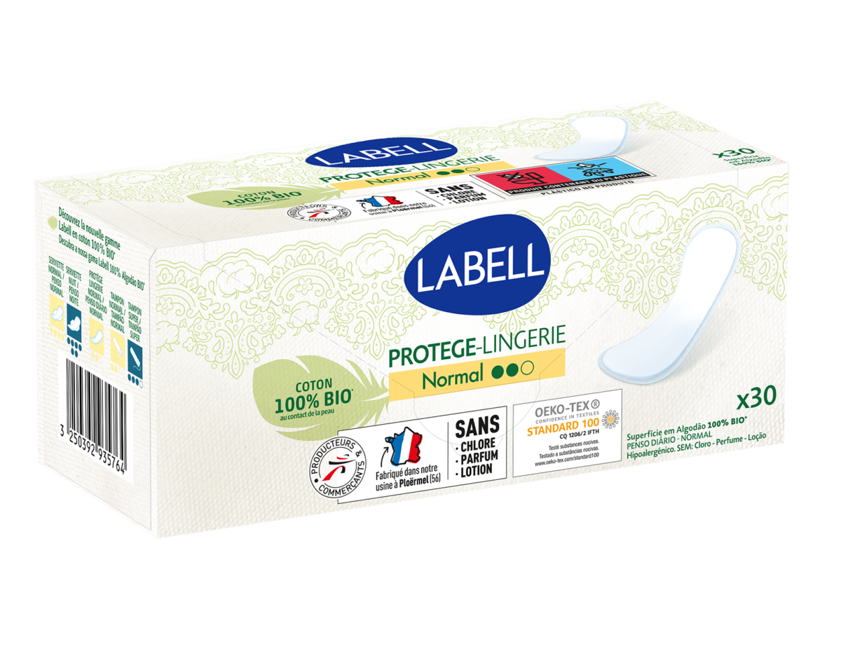 Serviette Labell | Protège lingerie | Hygiène féminine