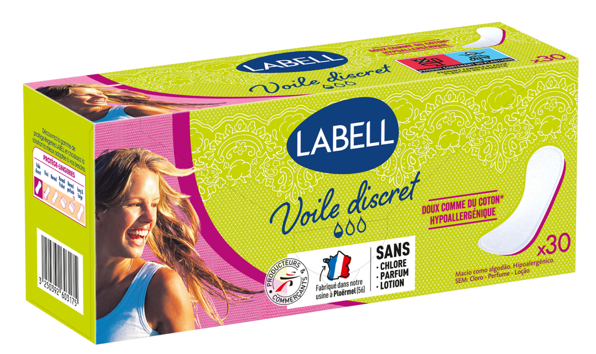 Serviette Labell | Protège lingerie | Hygiène féminine