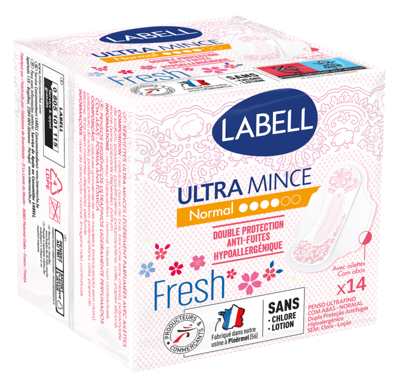 Serviette Labell | Protège lingerie | Hygiène féminine